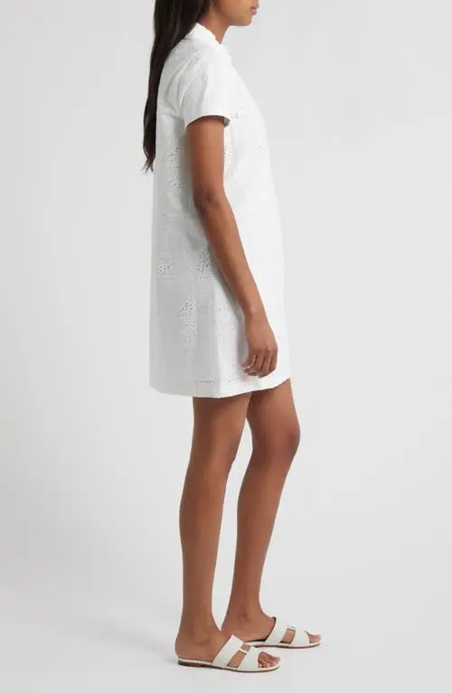 LILLY PULITZER® Mamie Eyelet Shift Dress