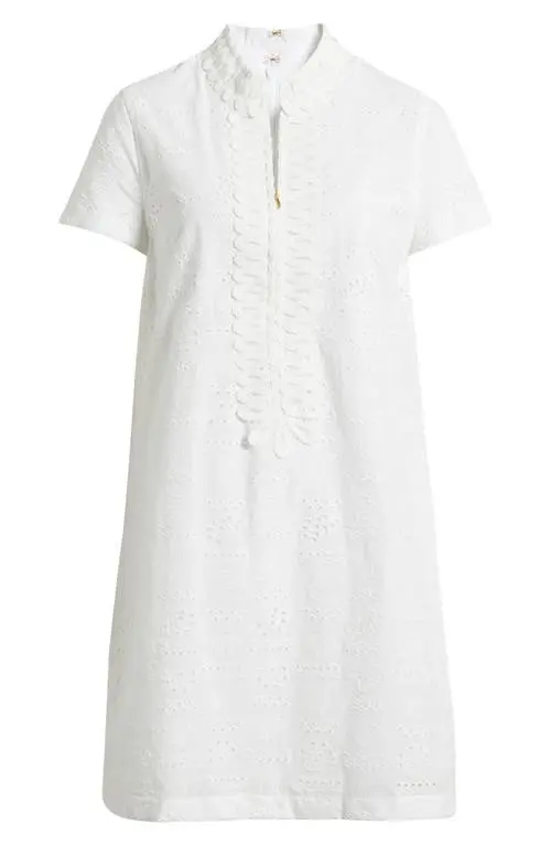 LILLY PULITZER® Mamie Eyelet Shift Dress