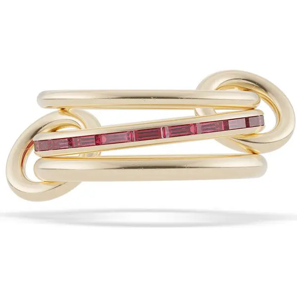 SPINELLI KILCOLLIN Pyrus Linked Rings - Yellow Gold