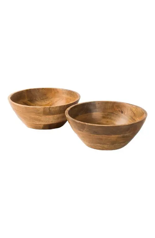 MELA ARTISANS Verdan Mangowood Bowl Set