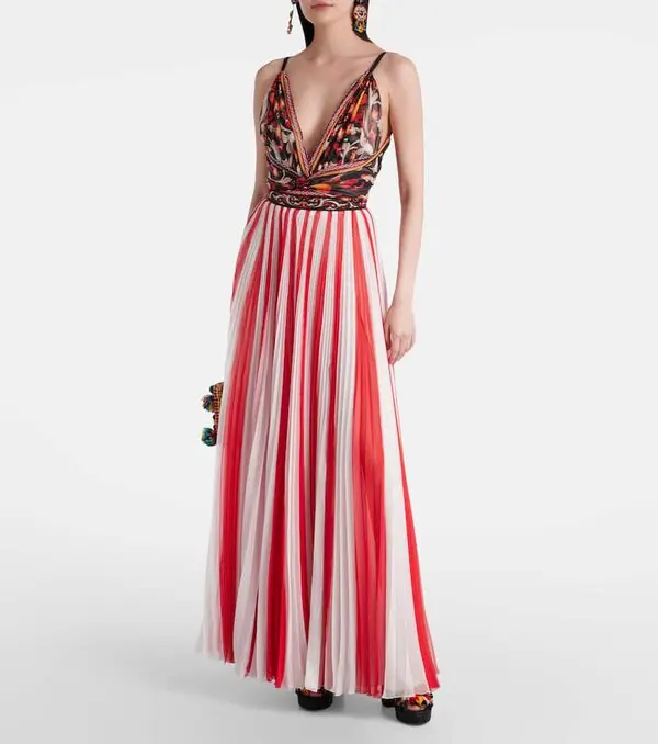 Dolce & Gabbana Printed Maxi Dress