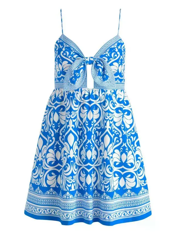 Alice + Olivia Melvina Babydoll Dress