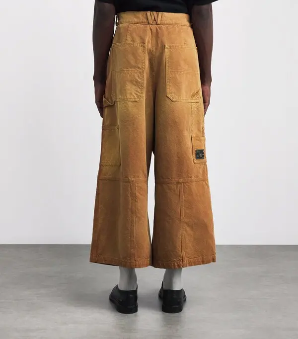 WILLY CHAVARRIA Cotton Stockton Trousers - Green