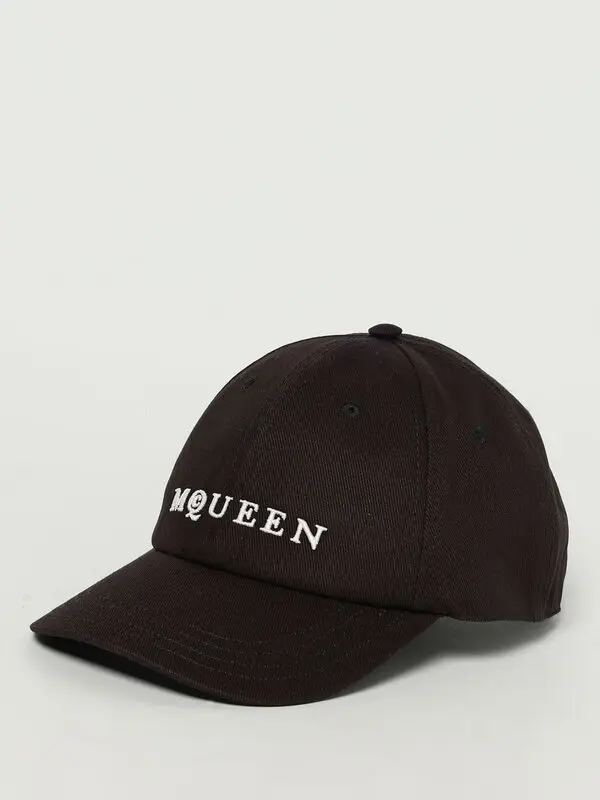 Alexander McQueen Embroidered Logo Cap