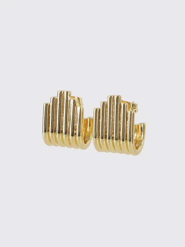 Federica Tosi 18k -plated Bronze Dangle Earrings - Yellow