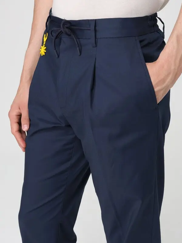 MANUEL RITZ Tailored Trousers - Blue