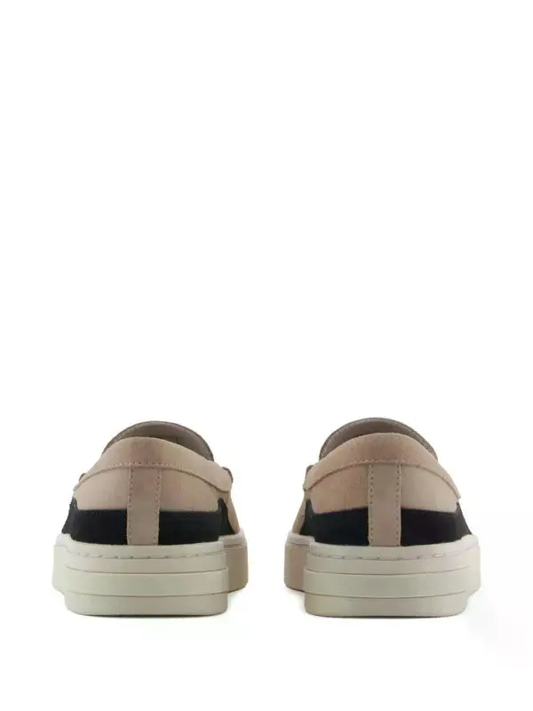 Armani Exchange Suede Loafers
