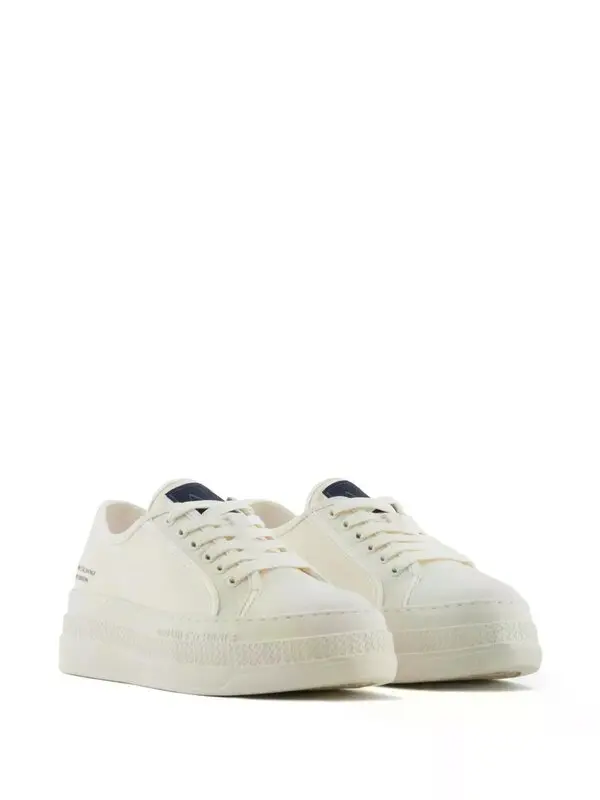 Armani Exchange Canvas Sneakers