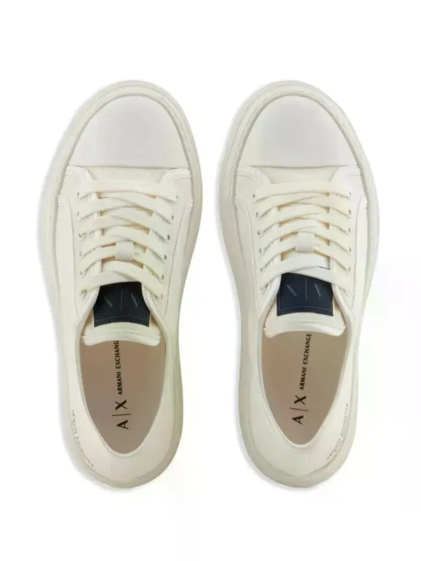 Armani Exchange Canvas Sneakers