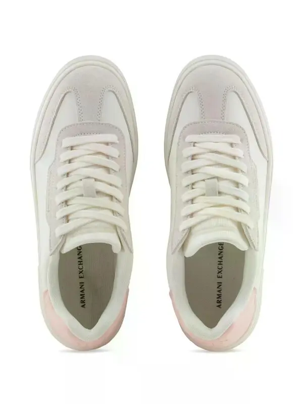 Armani Exchange Leather Sneakers