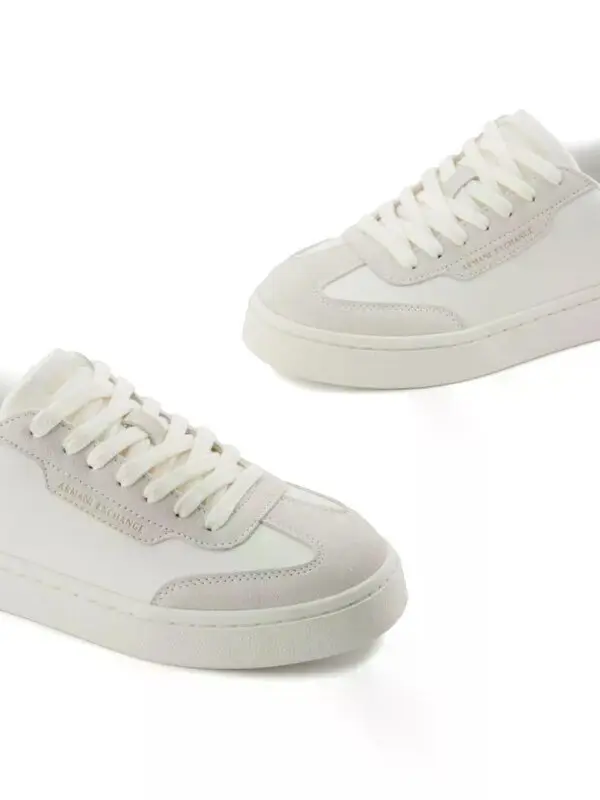 Armani Exchange Leather Sneakers