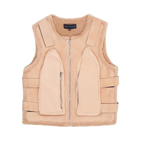 WHO DECIDES WAR Bullet Point Vest - Tan