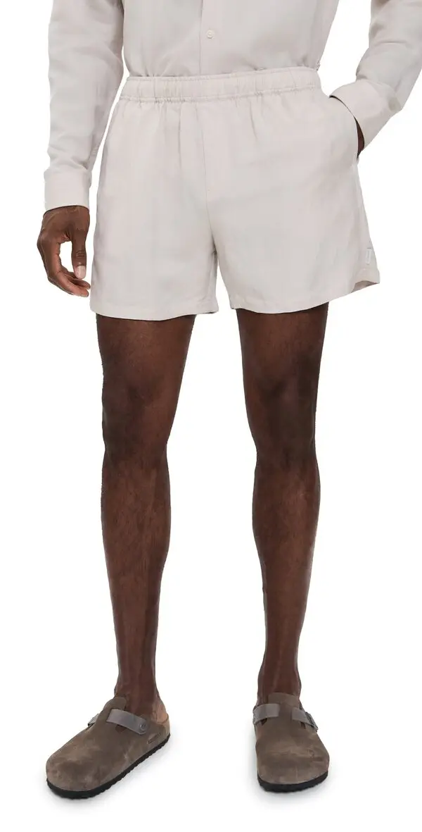 AUTO-REPLY Linen Blend Shorts
