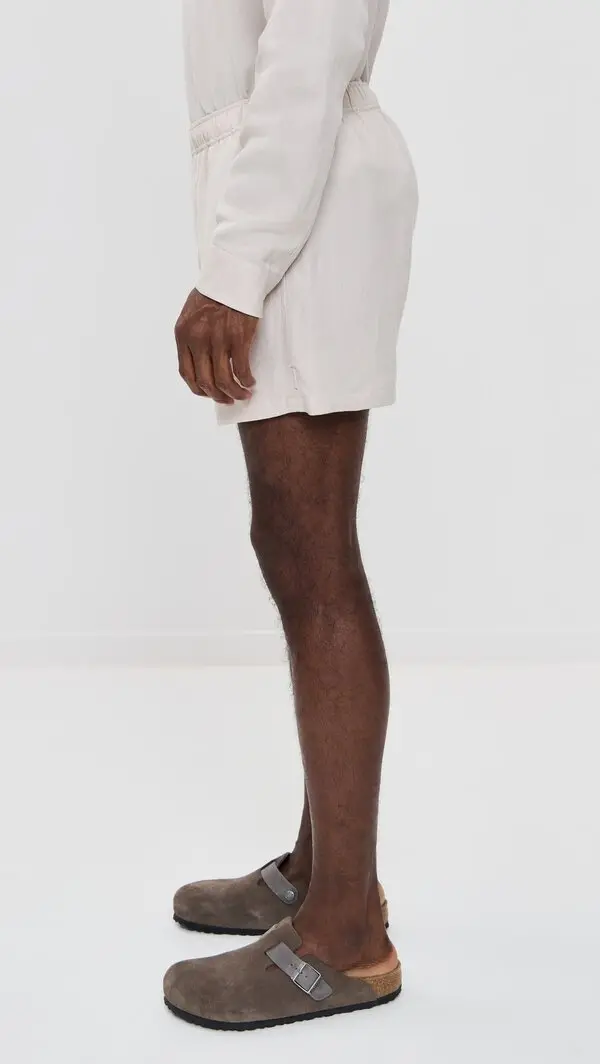 AUTO-REPLY Linen Blend Shorts