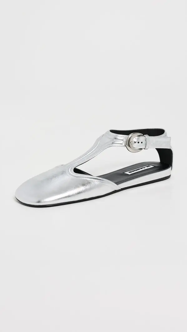 JIL SANDER Mary Jane Flats