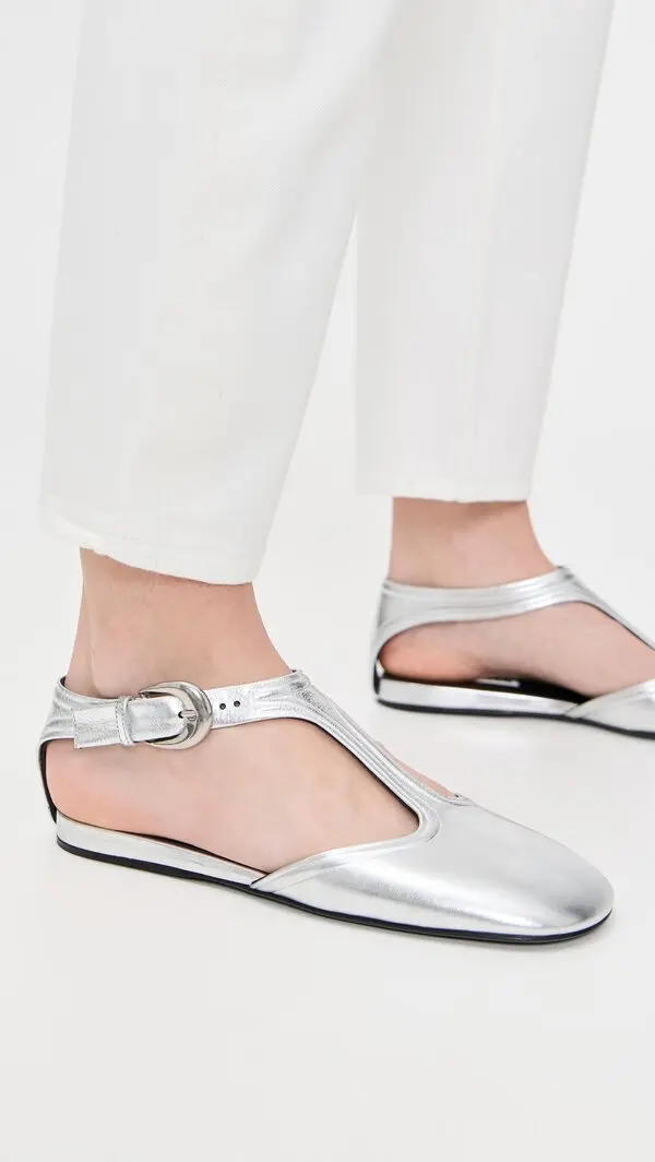 JIL SANDER Mary Jane Flats