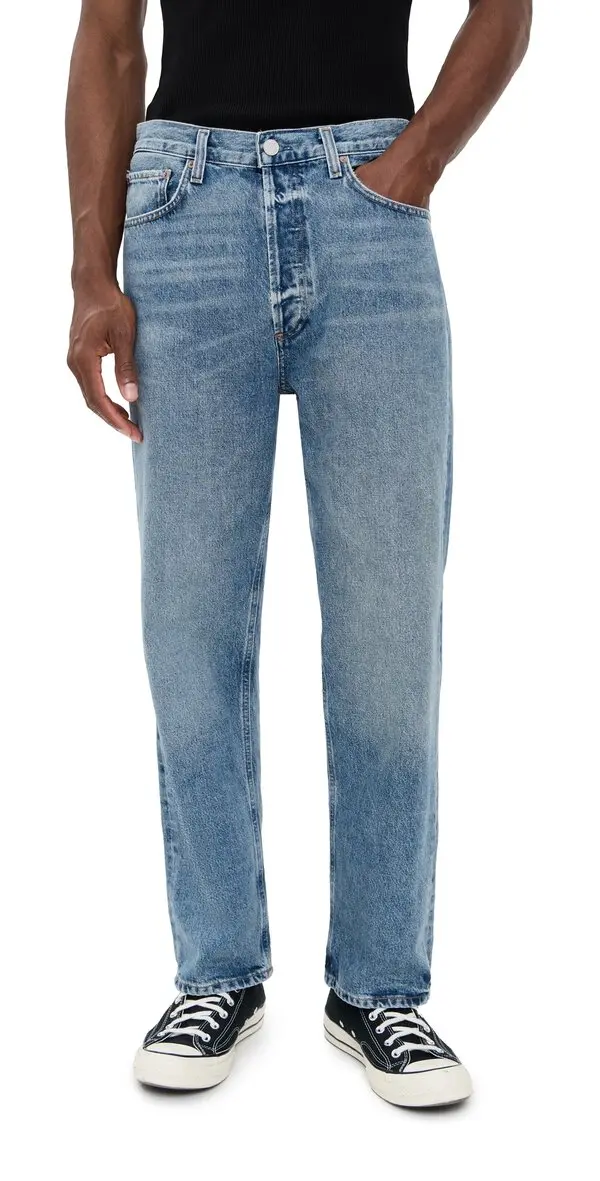 AGOLDE 90s Relaxed Straight Leg Jeans - Friction