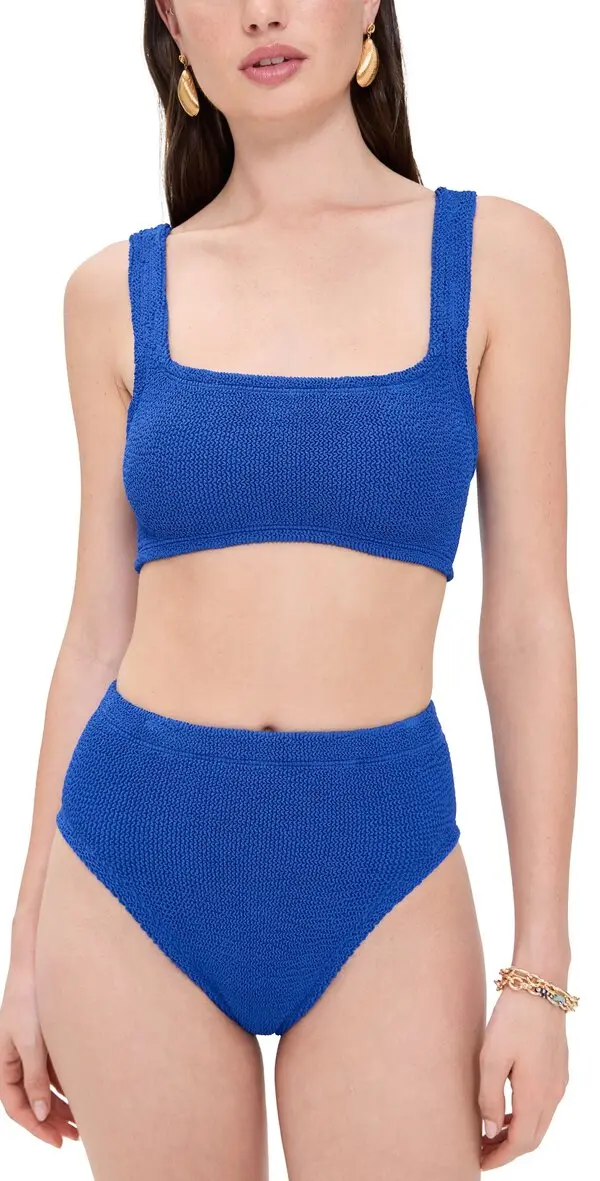 Hunza G Patricia Bikini Set - Royal Blue