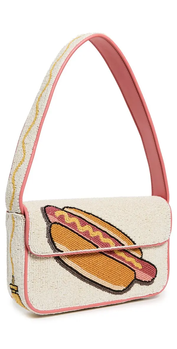 Staud Tommy Beaded Bag - Dog Days