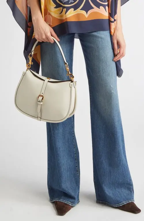 Etro Leather Hobo Bag - W1889 Milk White