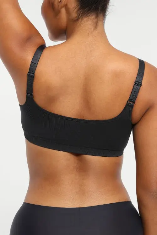 SHAPELLX Front Close Underwired T-shirt Bra - Classic Black