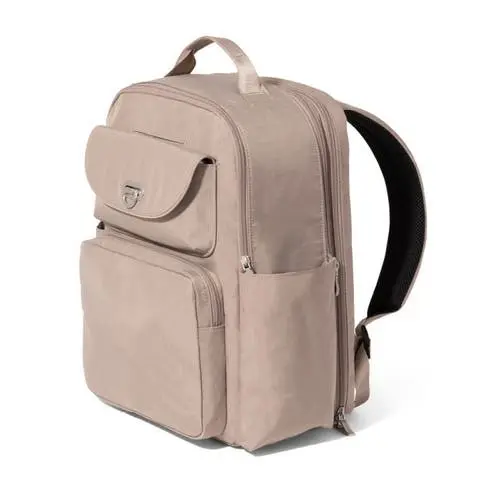 BAGGALLINI Laptop Backpack With Flip Lock Closure - Moonrock