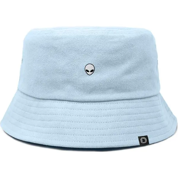 DALIX Alien Cotton Bucket Hat - Forever Blue