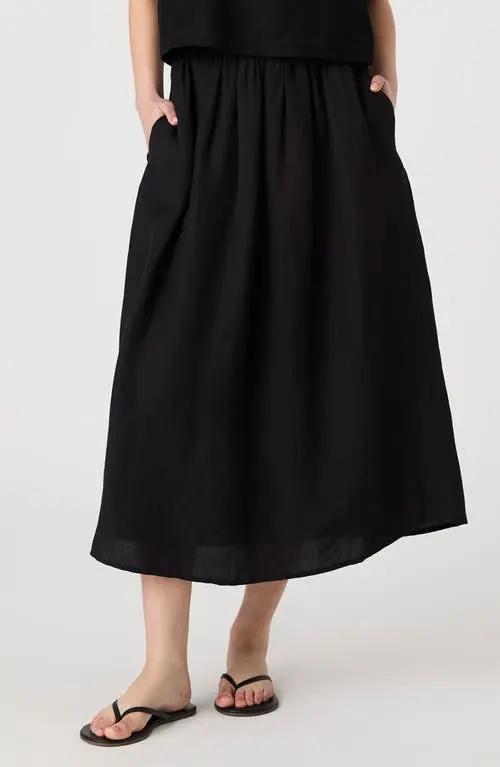 French Connection Birde Maxi Skirt - Black