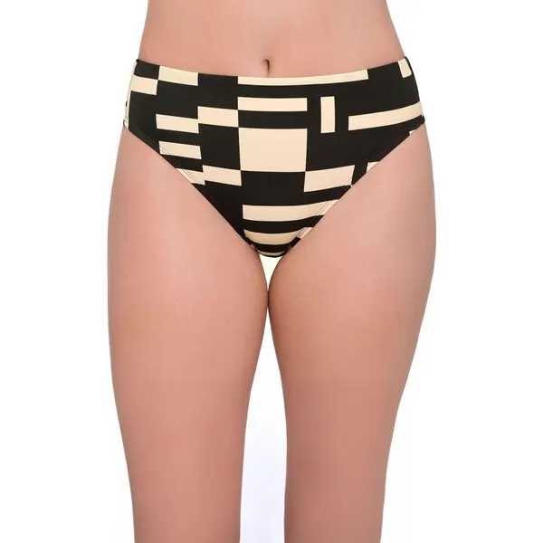 S3 APPAREL Smoothing And Sculpting Mid-rise Bikini Bottoms - Off Grid