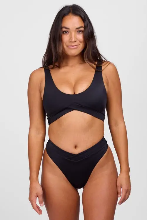 JOLYN Sirena Bikini Bottom - Black