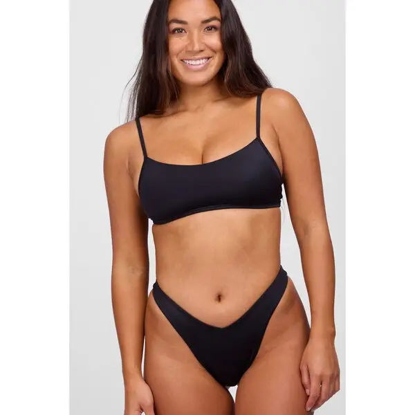 JOLYN Jessica Bikini Bottom - Black