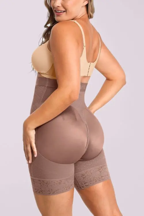 SHAPELLX High Waist Butt-lifting Polka Dot Shorts