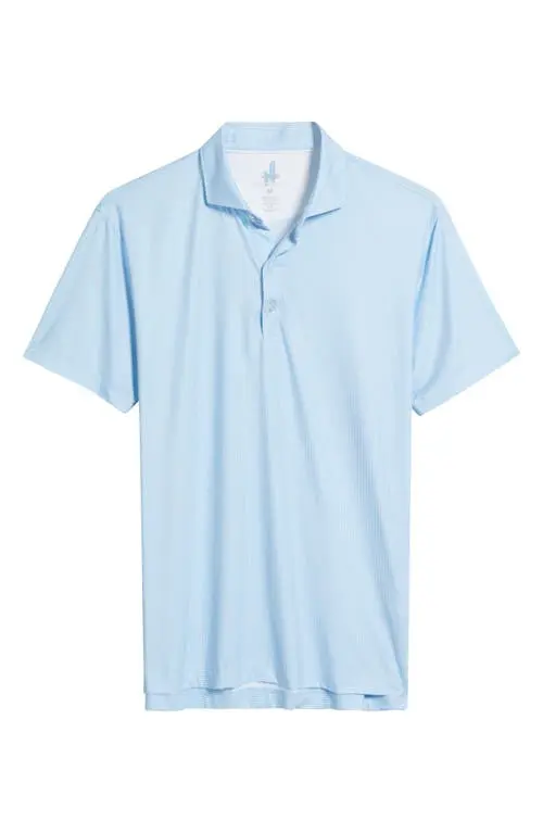 Johnnie-o Tundra Microprint Featherweight Performance Polo - Maliblu