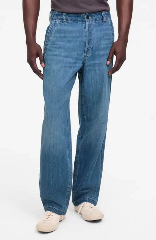 Madewell Patch Pocket Straight Leg Jeans