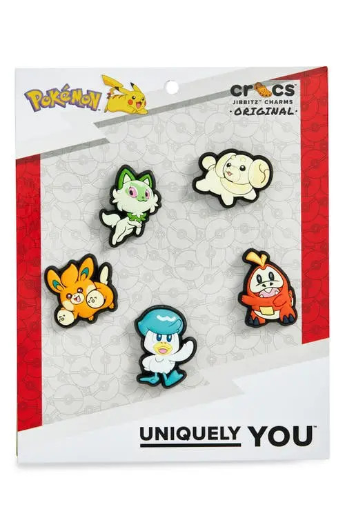CROCS 5-pack Pokemon Jibbitz Shoe Charms