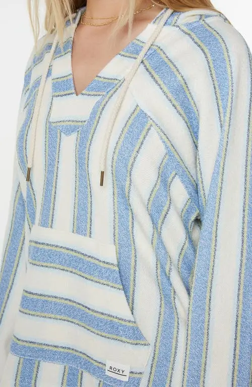 Roxy Striped Relaxed Hoodie