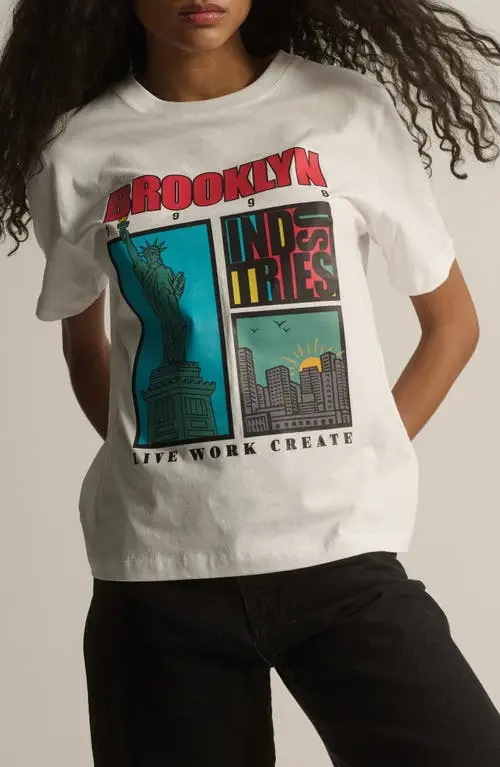 Brooklyn Industries Brooklyn Graphic T-shirt - White