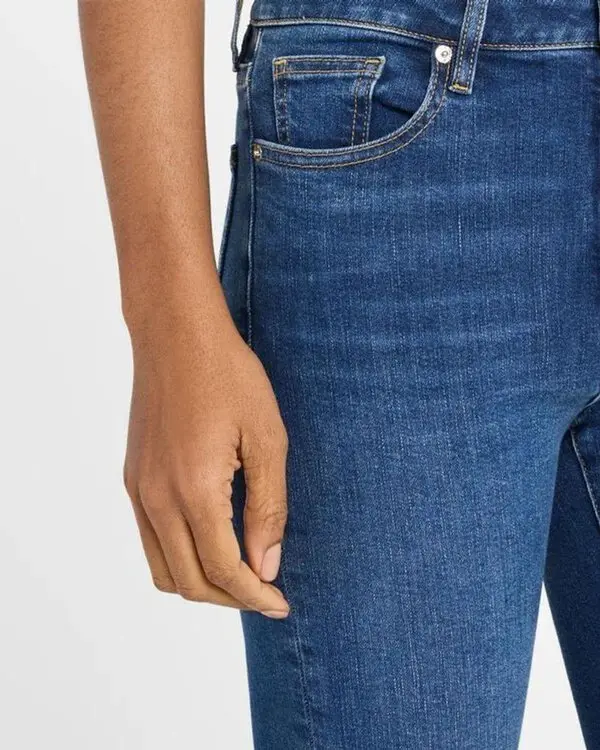 FRAME The Reboot Crop Bootcut Jeans - Blue
