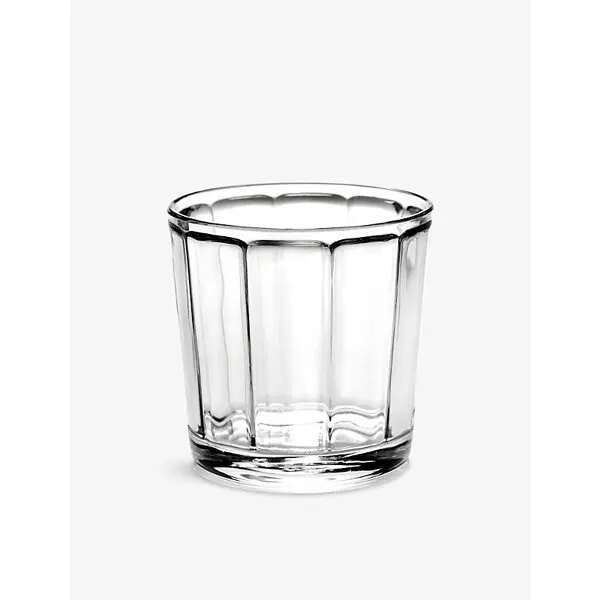 SERAX Surface Glass Large Tumbler 9cm - Clear