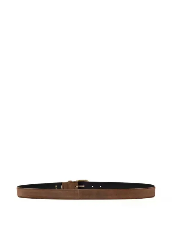 Officine Creative Classic Suede Belt - Brown