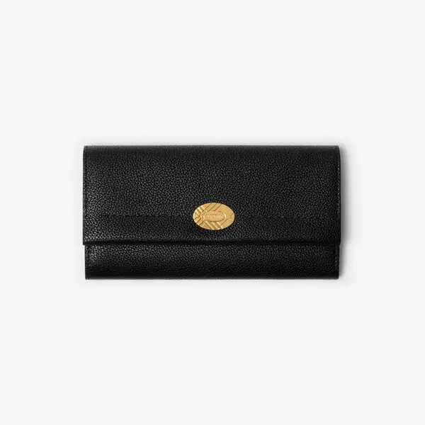 Burberry Cotswolds Continental Wallet - Black