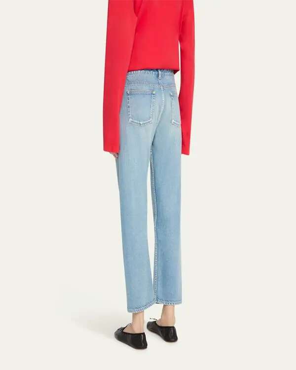 THE ROW Riaco Mid-rise Jeans - Light Indigo