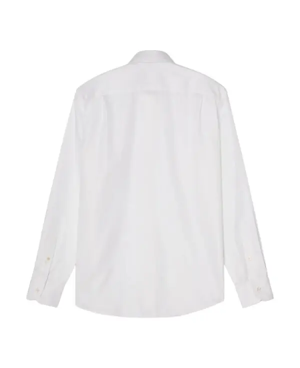 Robert Talbott Reynolds Double Twill Contemporary Fit Shirt - White