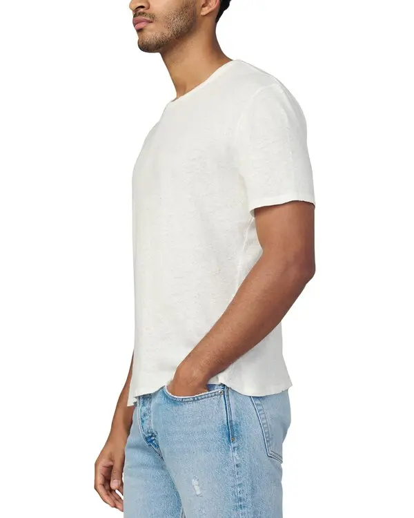 Joe's Jeans Bespoke Regular Fit Linen Tee - Sea Salt