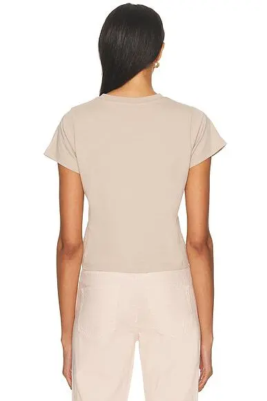 Renggli Cropped Cotton Tee
