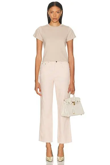 Renggli Cropped Cotton Tee