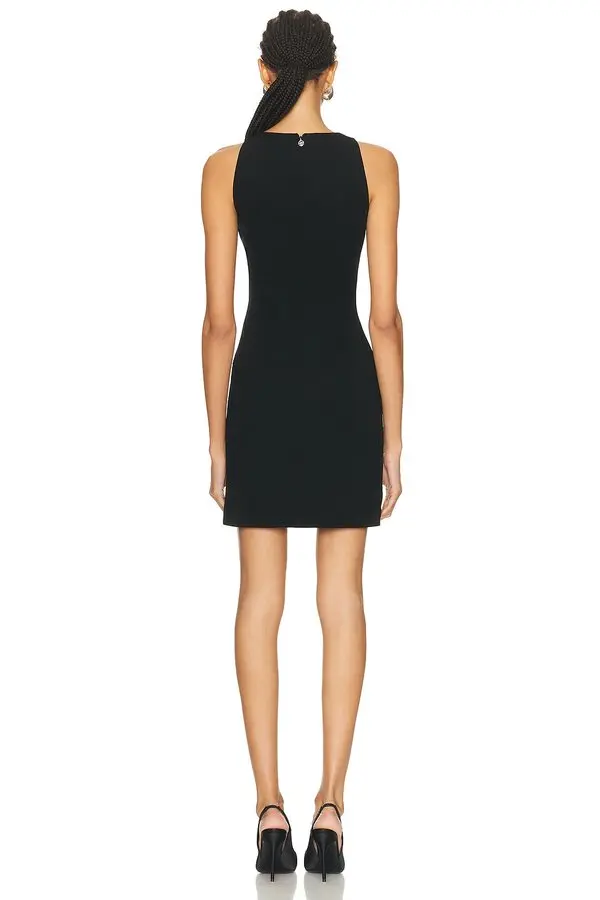 Versace Knit Midi Dress - Black