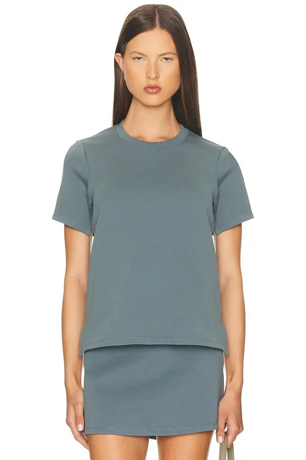 Renggli Slit Tee - Teal