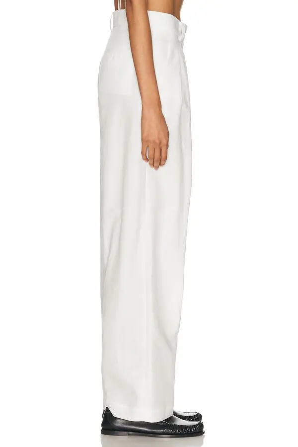 Renggli Cotton Pleated Trouser