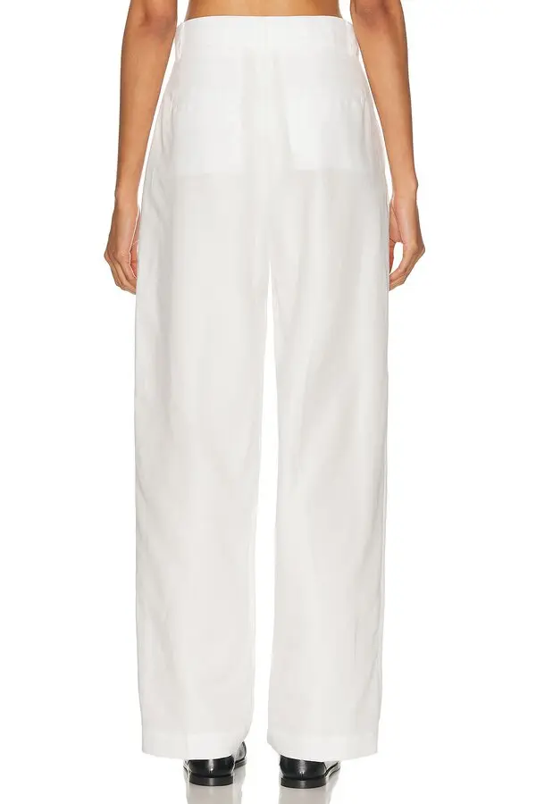 Renggli Cotton Pleated Trouser